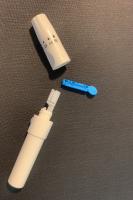 China Safety Five Depth Blood Lancet Pen Device Durable Abs Painless for sale