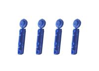 China Stainless Needle 23g 26g 28g 30g Medical Disposable Plastic Twist Blood Lancet for sale