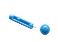 China 30g 28g Sterile Blood Lancet , Stainless Steel Blood Lancet Twist Off Type for sale