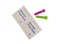 China Gama Ray Sterilizaton Isopropyl Alcohol Pads 6cm 3cm Single Use for sale