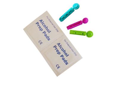 China Unfolded 3cm Alcohol Cotton Pads Non Woven Sterile for sale