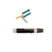 China Safety Five Puncture Depth Blood Lancet Pen Durable For Diabetes for sale