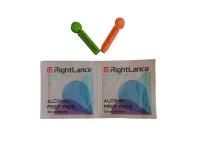 China Individually Wrapped GMP Alcohol Prep Swabs Isopropyl Cotton Disposable for sale