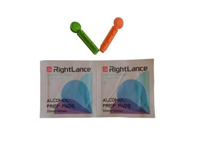 China Individually Wrapped GMP Alcohol Prep Swabs Isopropyl Cotton Disposable for sale