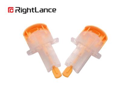 China 28g 30g Type Twist Blood Lancet Professional Automatic Safety for sale