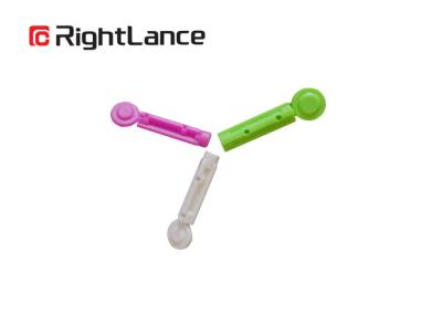 China 28g Twist Lancet Self Testing Blood Sugar Meter Use Iso Certificate for sale