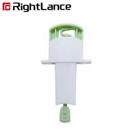 China 23G 0.18CM Safety Blood Lancet For Blood Sugar Testing White Green for sale