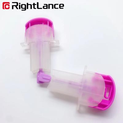 China Non Reuse 28 Gauge 30g Finger Lancing Device Single Use Lancets Disposable for sale