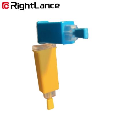 China 0.03kg 0.59in Blood Glucose Test Auto Lancet Finger Pricking Device FDA for sale