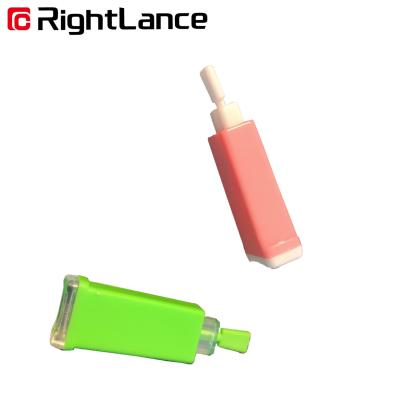 China 21g 1.8mm Safety Blood Lancet Single Use Lancets Single Use FDA for sale