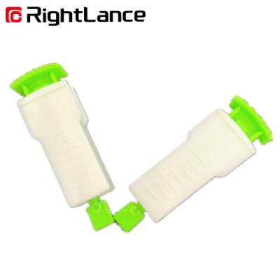 China Blue One Time Trigger Safety Blood Lancet Convenient to Use for sale