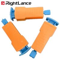 China Yellow 28g Automatic Blood Lancet for sale