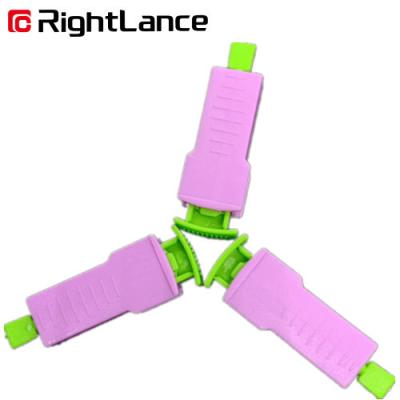 China 0.15CM 28 Gauge Pain Free Blood Glucose Lancing Device For Diagnostic Testing for sale