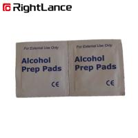 China Unisex 3CM 6CM Alcohol Cotton Pads Alcohol Prep Pads Medium for sale