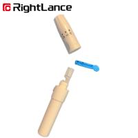 China Adjustable White Abs Sterile Pen Blood Lancet For Medical Use 5 Depth Settings for sale