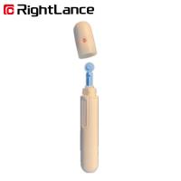 China White Painless Lancing Device 100mm Reusable Blood Sugar Monitor Lancet Glucose Test for sale