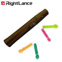 China Black 28g Painless Diabates Freestyle Lite Lancet Pen Plastic Blood Lancet 9 Depth Settings for sale