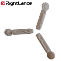 China 33G  0.2mm Pale Sterile Disposable Sterile Blood Lancet With Cap Needle for sale