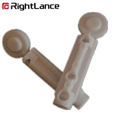 China FDA Disposable Stainless Steel Blood Sugar Lancets Tri Beveled Needle Independently Use for sale