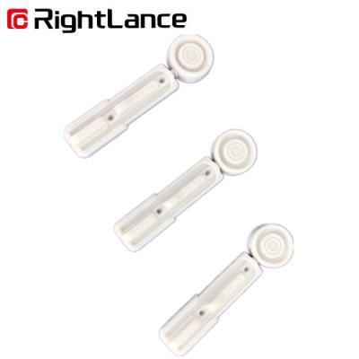 China 1.8mm 30G Glucose Meter Parts Reusable Lancet Device With Safety Cap for sale