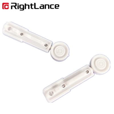 China 31 Gauge 0.25mm Glucose Round Blood Lancet Device Gamma Radiation for sale