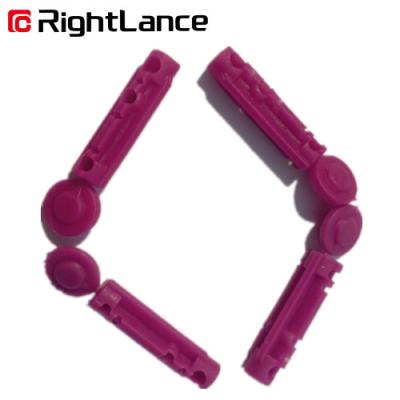 China Disposable Flat Glucose Twist Blood Lancet Lancet Device ISO13485 for sale