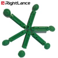 China 0.25mm 31G Painless Single Use Lancets Disposable For Diabetes Pain Free for sale