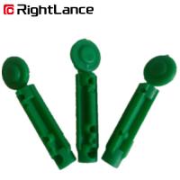 China 0.02cm Green Twist Lancet To Check Blood Sugar Lancet 30 Gauge for sale
