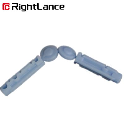 China Flat FDA Sterile One Time Use Disposable Lancets Tri Bevel Needle for sale
