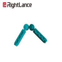 China Disposable 1.8mm Sterile Twist Off Pricking Device Green Blood Lancet for sale