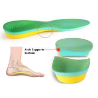 China OEM Eva Insole Material Sports Plantar Fasciitis Running Insoles for sale
