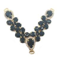 China Colored Rhinestones Shoe Decoration Accessories Sandal Decorative Chain for sale