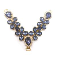 China Colored Rhinestones Shoe Decoration Accessories Sandal Decorative Chain for sale