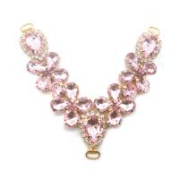 China Colored Rhinestones Shoe Decoration Accessories Sandal Decorative Chain for sale