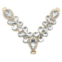 China Colored Rhinestones Shoe Decoration Accessories Sandal Decorative Chain for sale