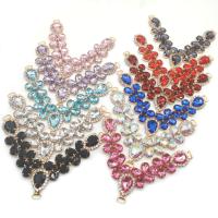 China Colored Rhinestones Shoe Decoration Accessories Sandal Decorative Chain for sale