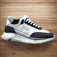 China Canvas Custom Shoes Service Synthetic Leather Walking Shoes for sale