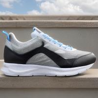 China Anti Slippery Adult Knit Sneakers Mens Outdoor Fashion Comfortable for sale
