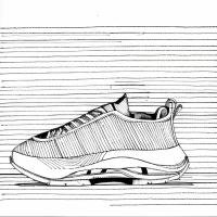 China Leisure Custom Men's Sneakers Breathable Anti Slip Men's Sports Shoes for sale