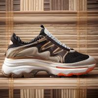 China Synthetic Custom Women's Sneakers Breathable Mesh Ladies Walking Sneakers for sale