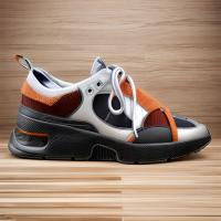 China Rubber Outsole Custom Women's Running Shoes Mesh Lining for sale