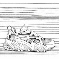 China Non Slip Comfortable Custom Women's Sneakers Mesh Leather for sale