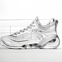 China Four Seasons Mesh Custom Fit Basketball Shoes Anti Slippery Hard Wearing for sale