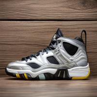 China Soft Sole Custom Basketball Shoes High Gang Vintage Basketball Sneakers for sale
