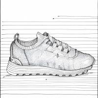 China Synthetic Custom Running Shoes Casual Knit Running Women's Sneakers for sale