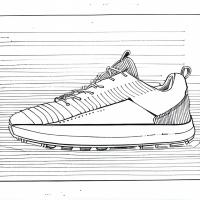 China Waterproof Custom Logo Golf Shoes Microfiber Suitable For Grass for sale