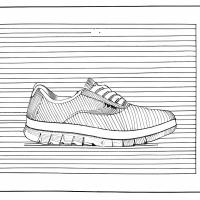 China Recyclable Eco Friendly Shoes Leisure Knitted Campus Running Sports Shoes for sale