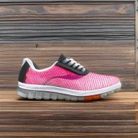 China Recyclable Eco Friendly Shoes Leisure Knitted Campus Running Sports Shoes for sale