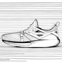 China Biodegradable Eco Friendly Running Shoes Knitted Upper Breathable for sale