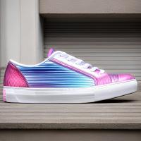China Biodegradable Women's Lace Up Shoes Rubber Outsole  Lining for sale